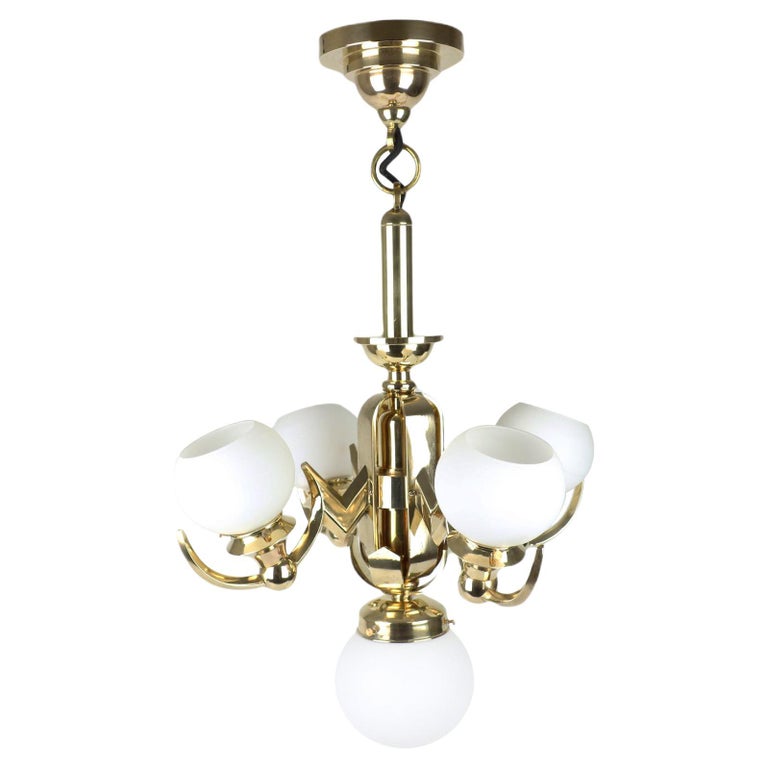 Exclusive Representative Art Deco Chandelier For Sale at 1stDibs