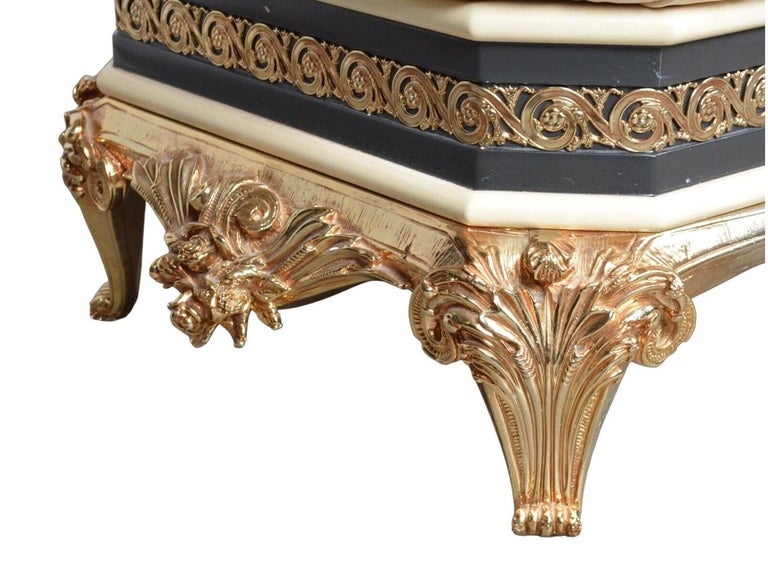 Exclusive Rococo Vidal Grau Footstool, C 1970 / Matching Furniture Available For Sale at 1stDibs