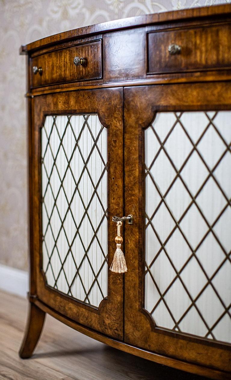 Exclusive Theodore Alexander Cabinet Veneered with Burl, circa 2000 For ...