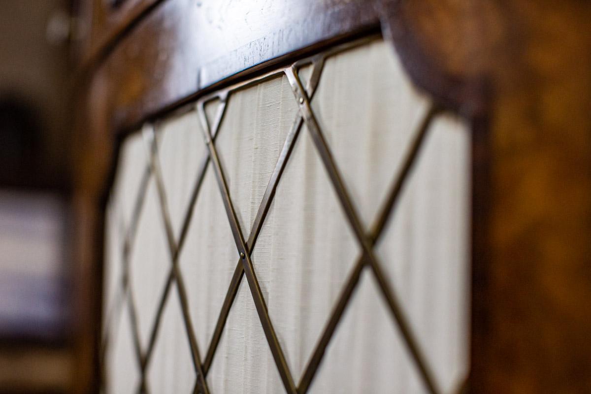 Exclusive Theodore Alexander Cabinet Veneered with Burl, circa 2000 For ...