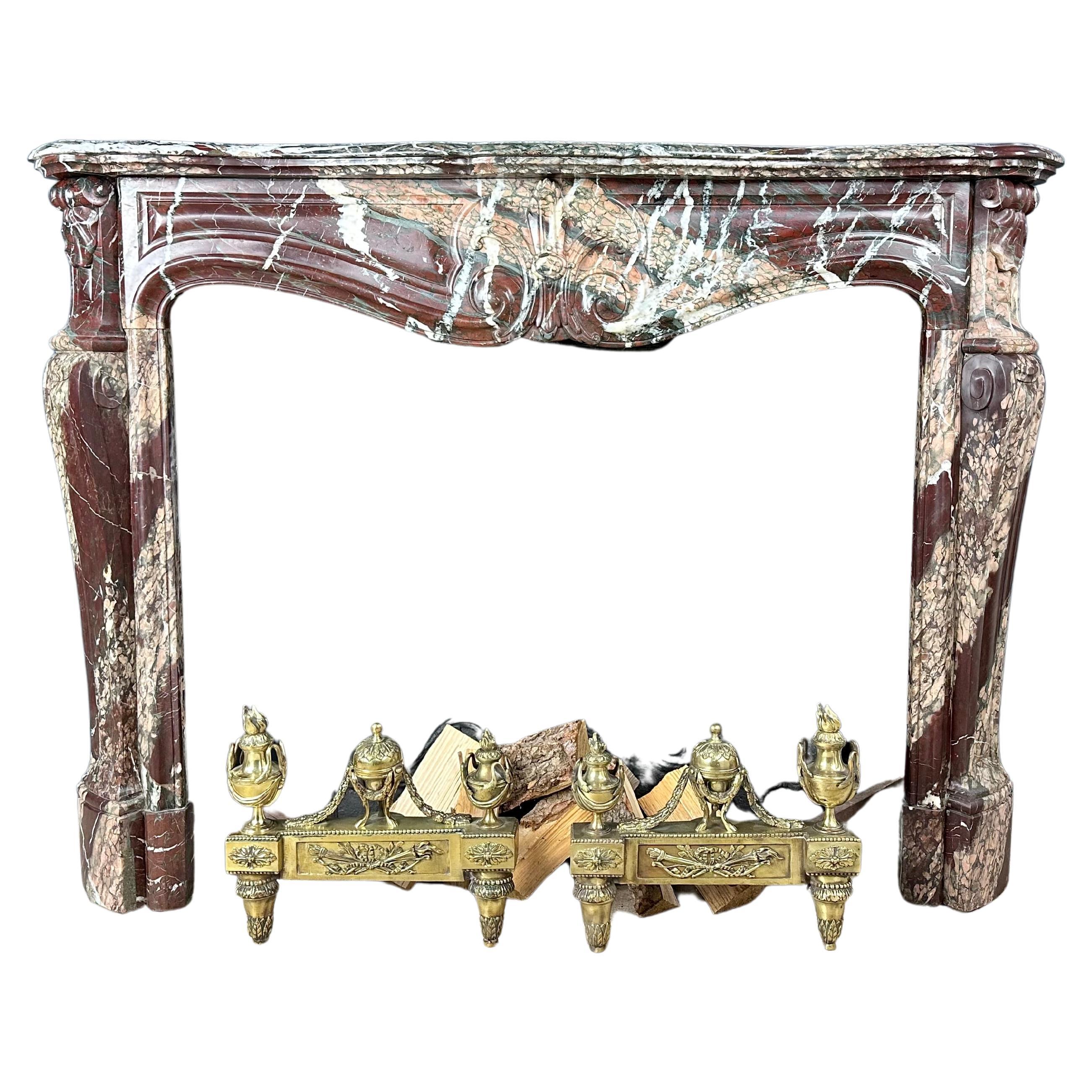 Exclusive Versailles Antique Marble Fireplace - Campan Rubané Elegance ...