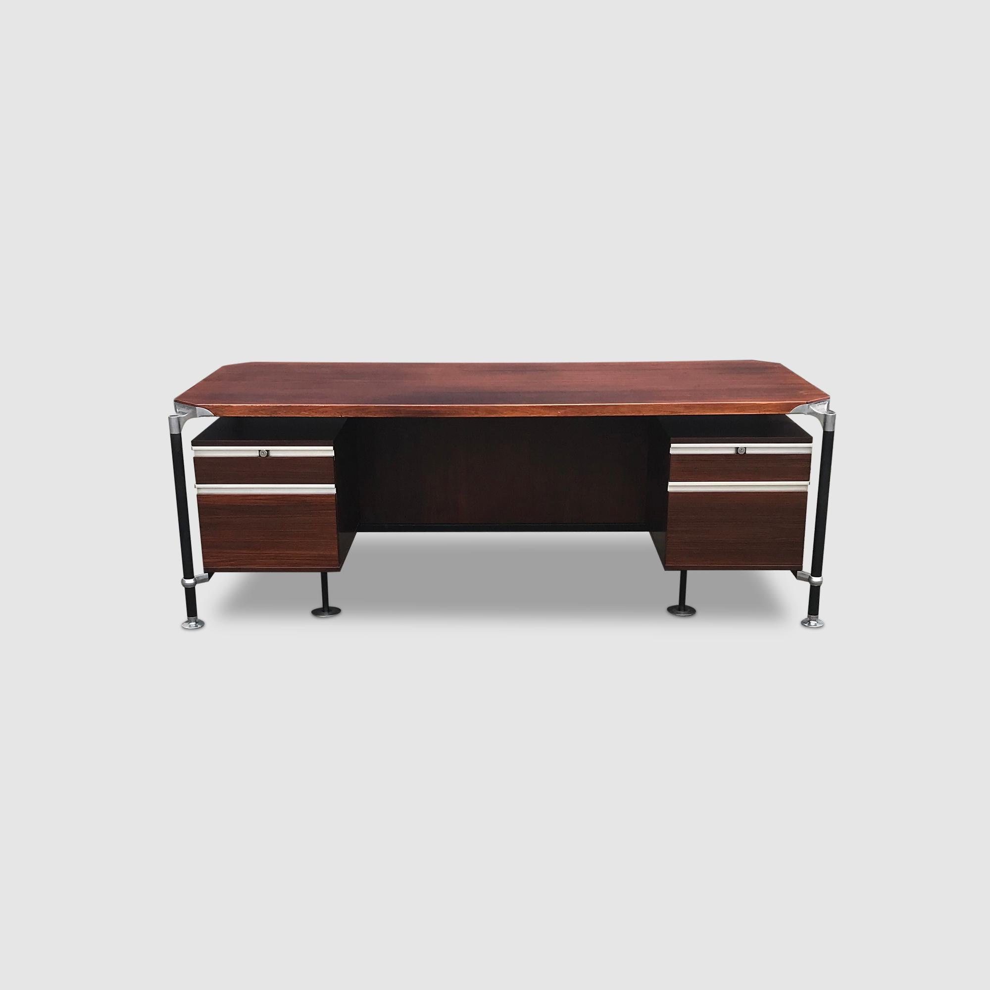 Executive desk by Luisa and Ico Parisi for MIM Roma 1960s For Sale at ...