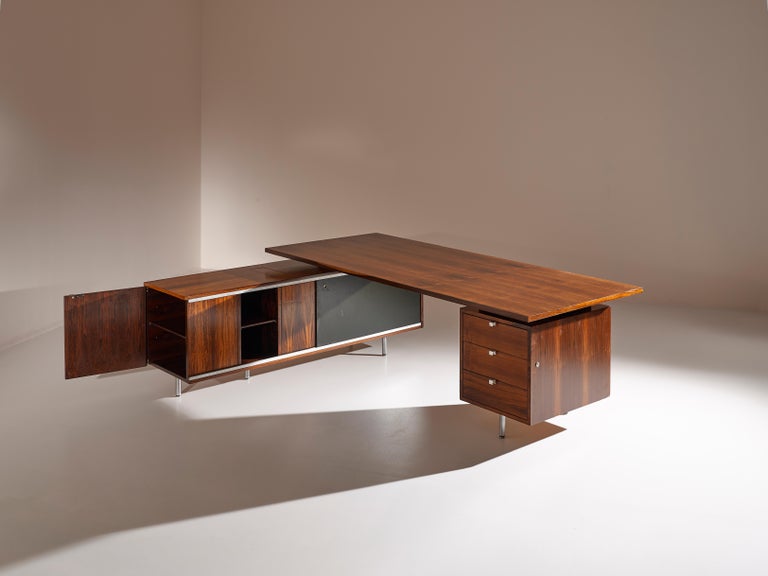 Executive L-Shaped Desk by George Nelson for Herman Miller, USA, 1960s ...