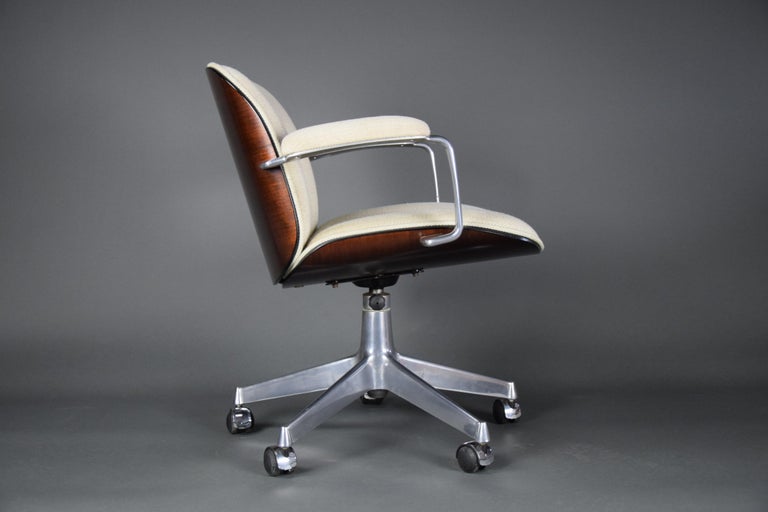 Executive Mid-Century Modern Office Chair by Ico Parisi for MiM Roma ...