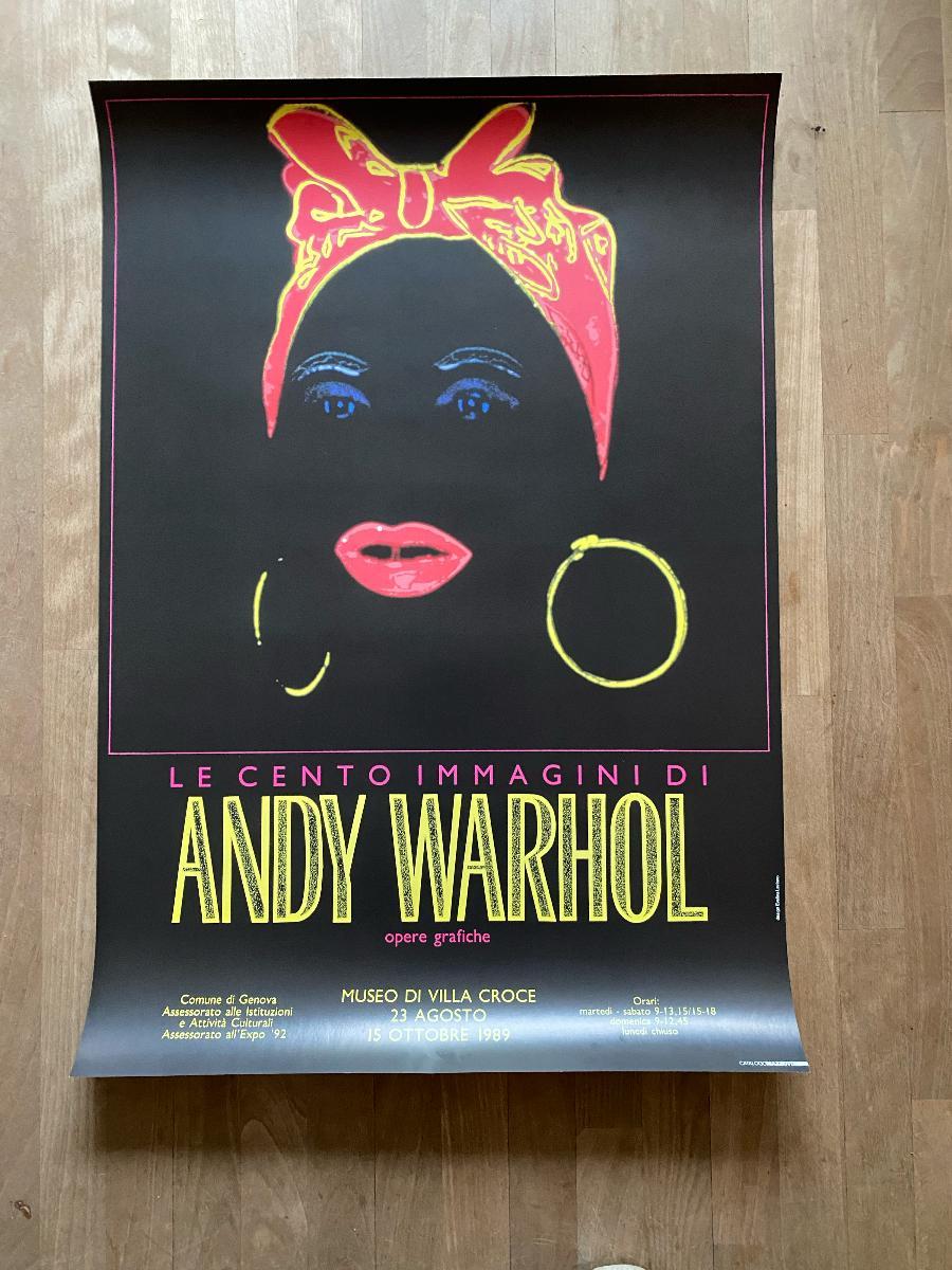 Exhibition Poster Andy Warhol, Mammy, for Le Cento Immagini 1989 at 1stDibs