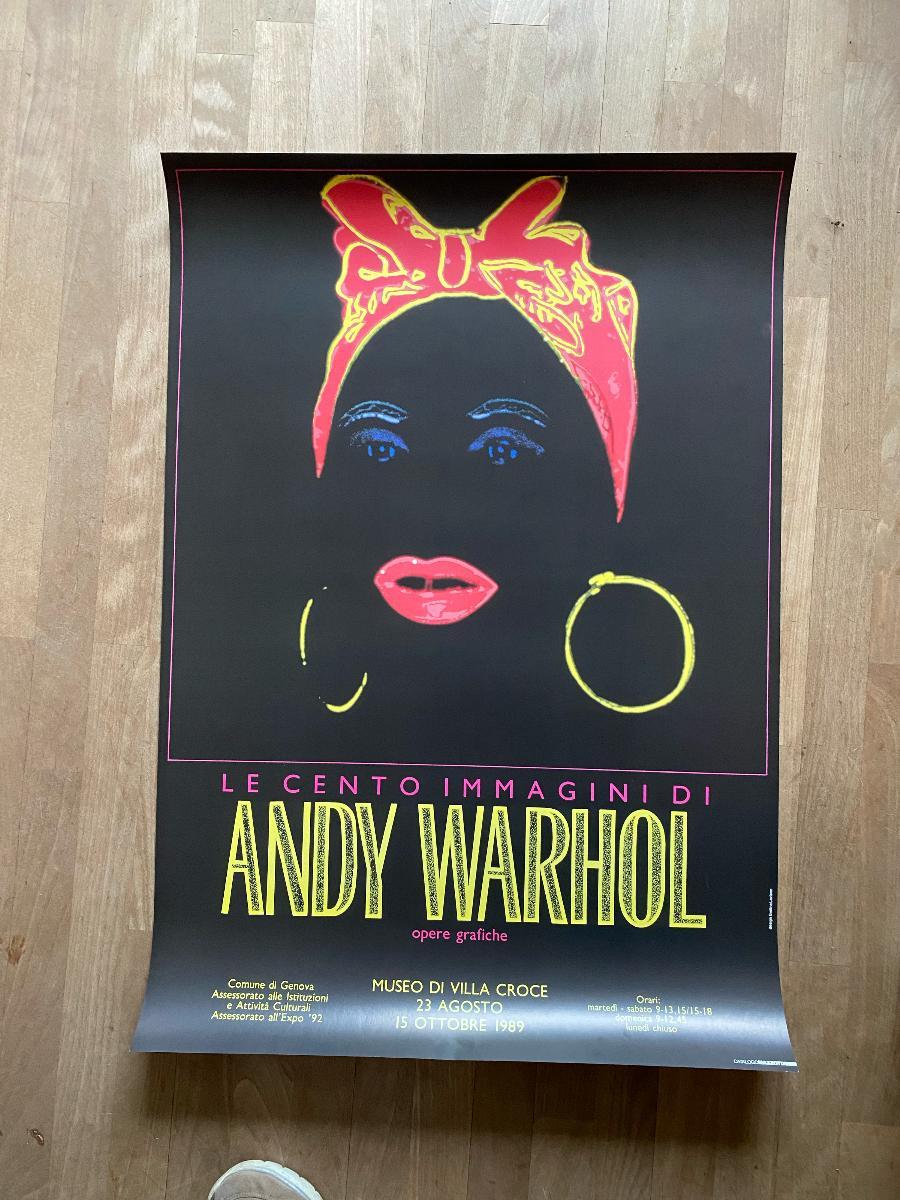 Exhibition Poster Andy Warhol, Mammy, for Le Cento Immagini 1989 at 1stDibs