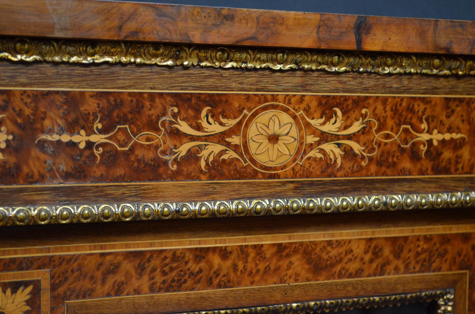 Exhibition Quality Victorian Credenza by J&W Lomax at 1stDibs