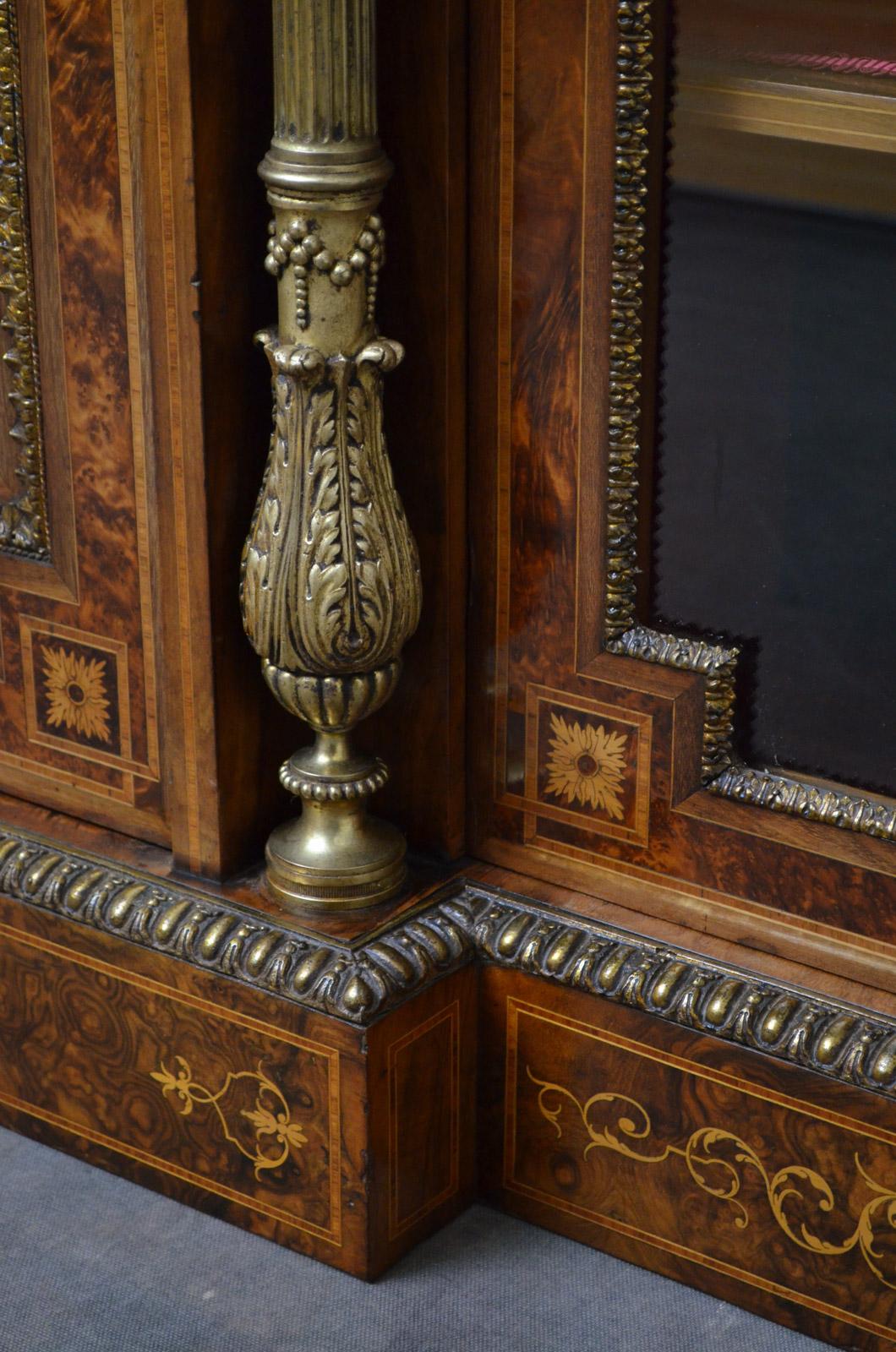 Exhibition Quality Victorian Credenza by J&W Lomax at 1stDibs
