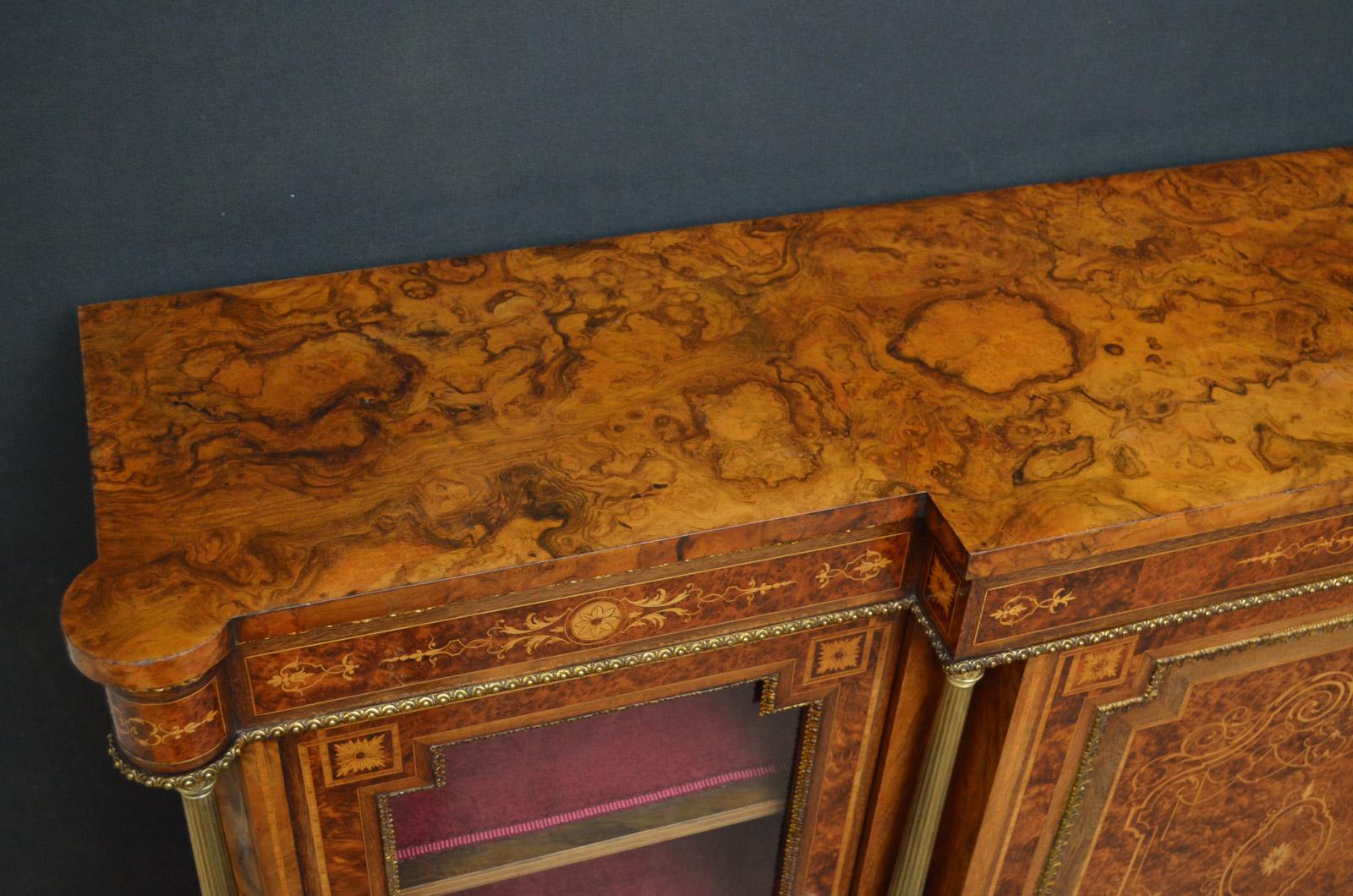 Exhibition Quality Victorian Credenza by J&W Lomax at 1stDibs