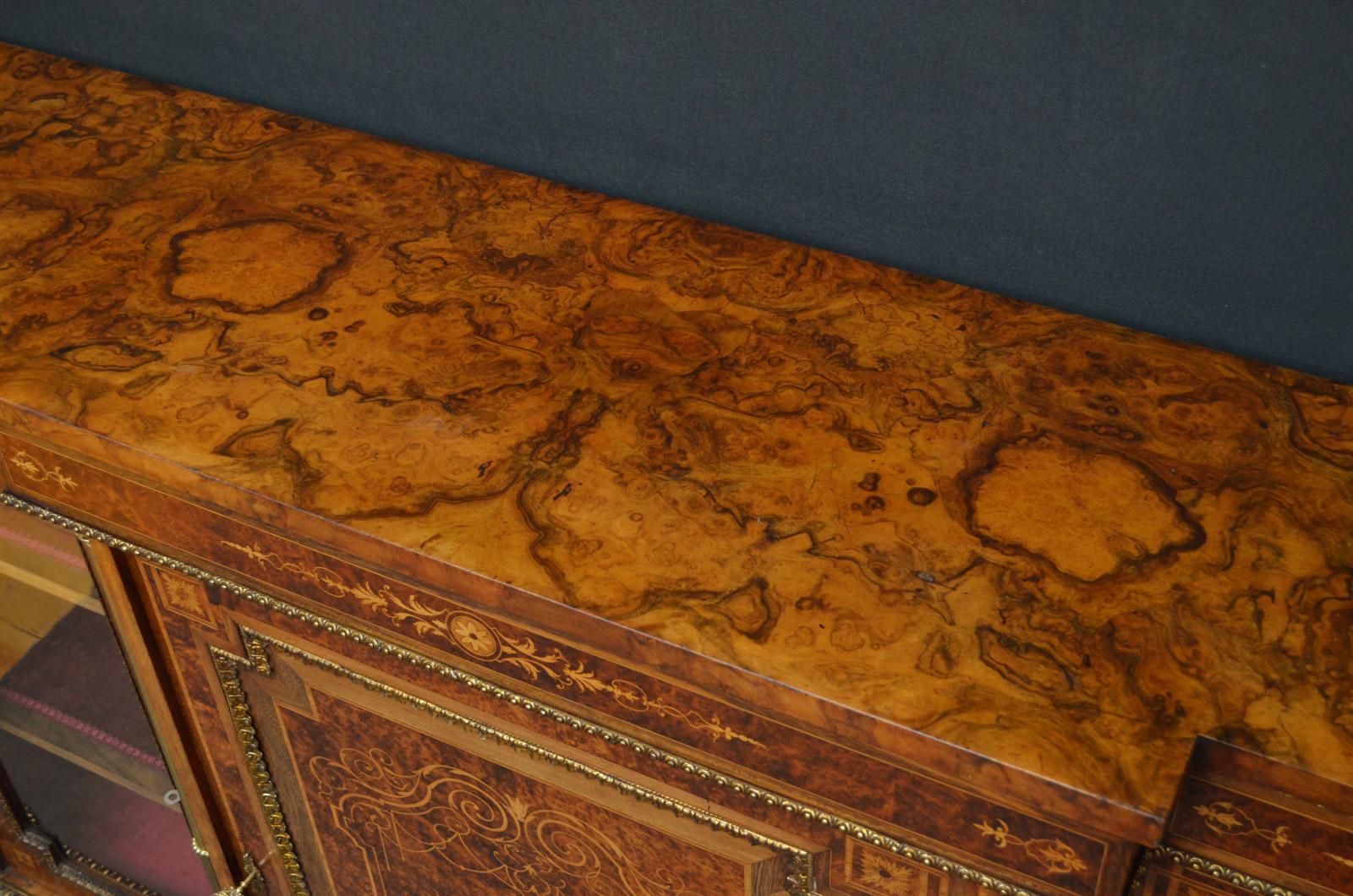 Exhibition Quality Victorian Credenza by J&W Lomax at 1stDibs