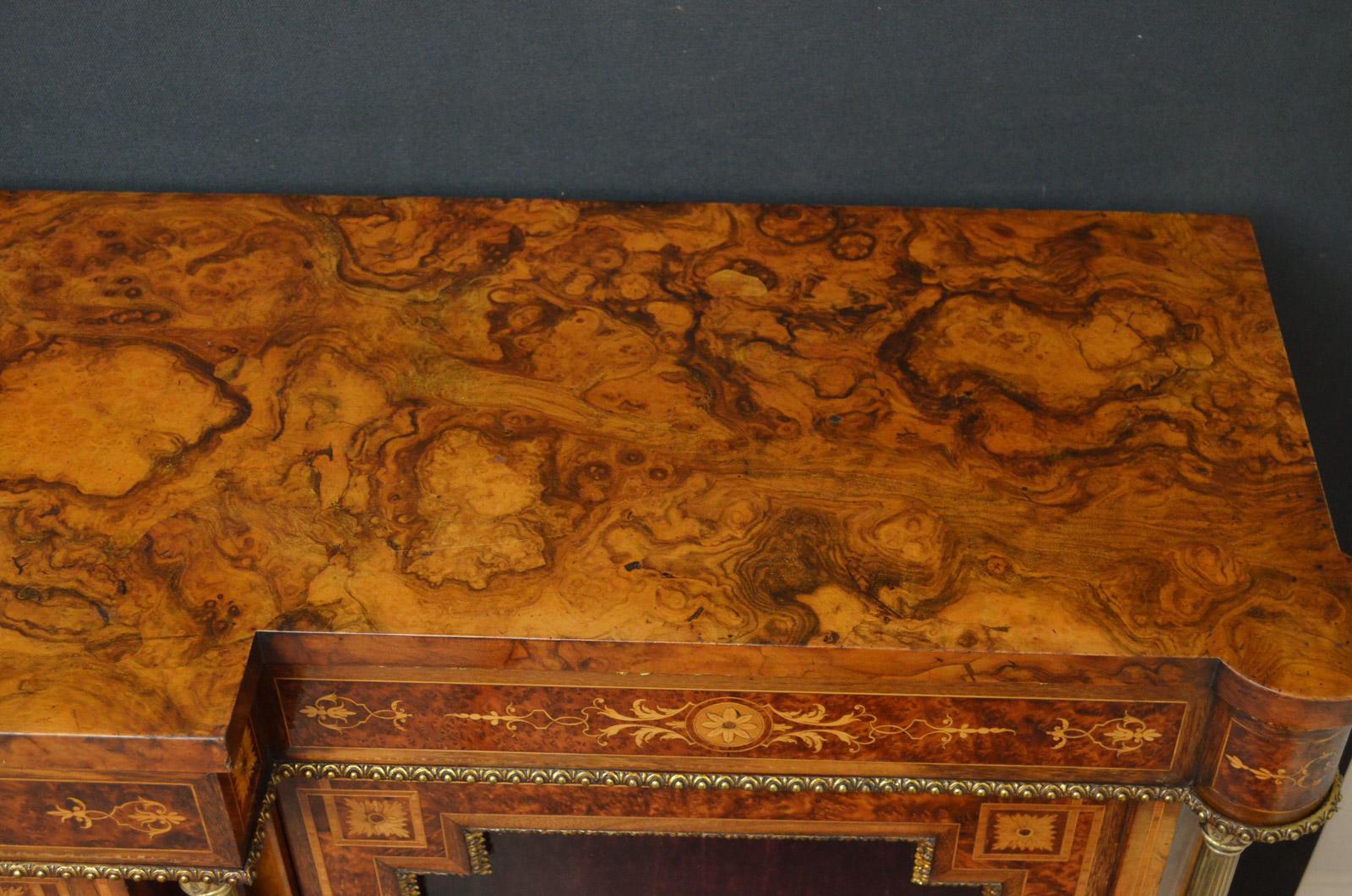 Exhibition Quality Victorian Credenza by J&W Lomax at 1stDibs