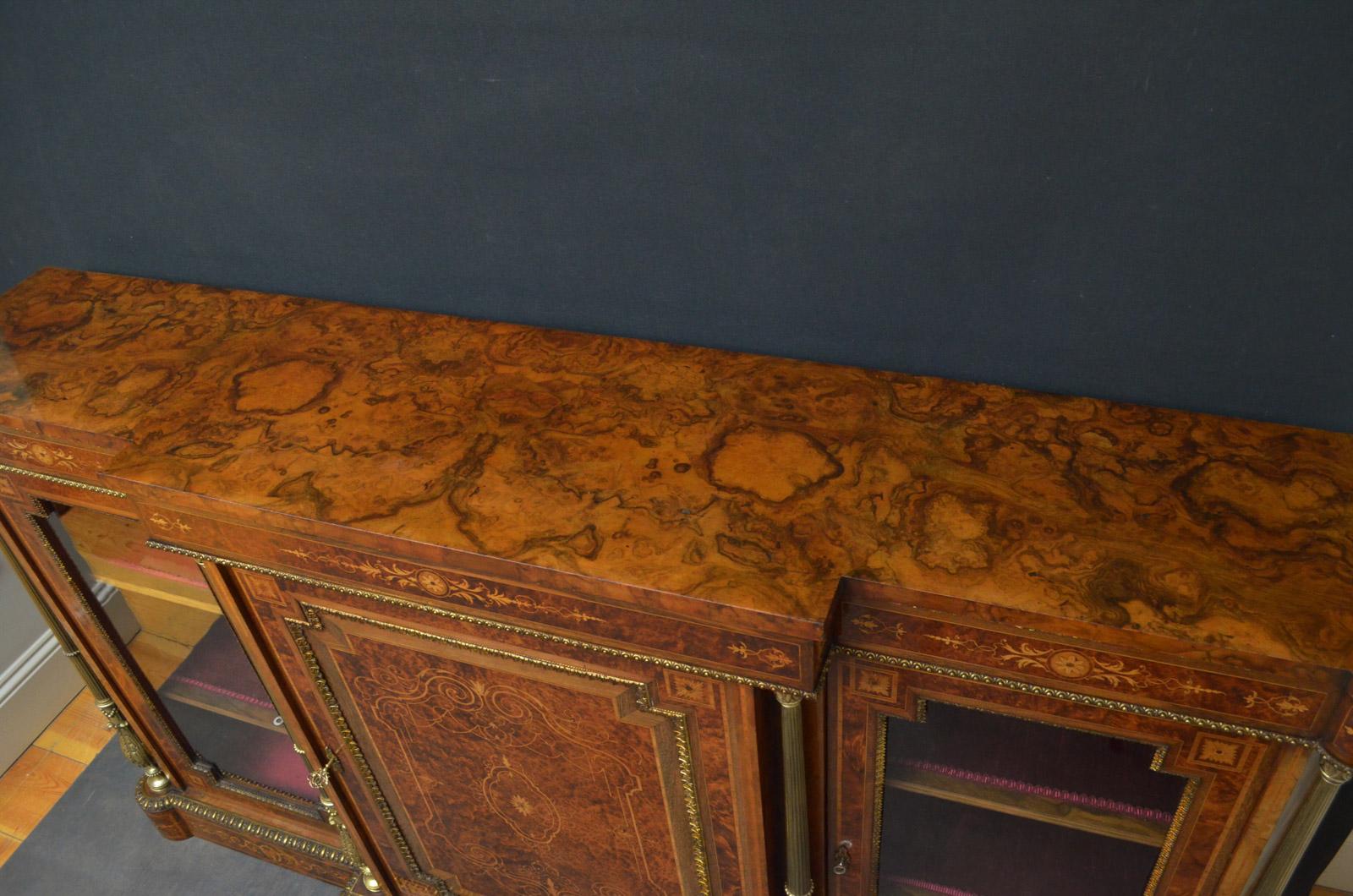Exhibition Quality Victorian Credenza by J&W Lomax at 1stDibs