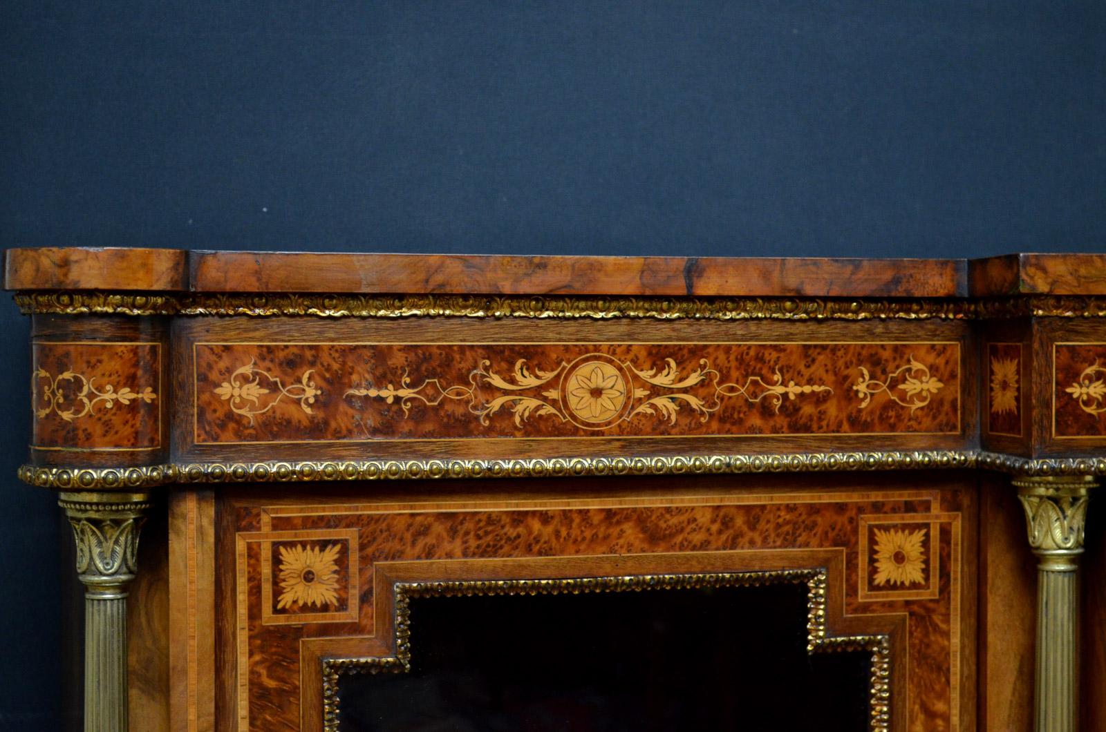 Exhibition Quality Victorian Credenza by J&W Lomax at 1stDibs