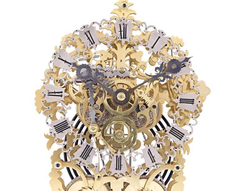 Exhibition Skeleton Clock by J. Smith and Sons of Clerkenwell at 1stDibs
