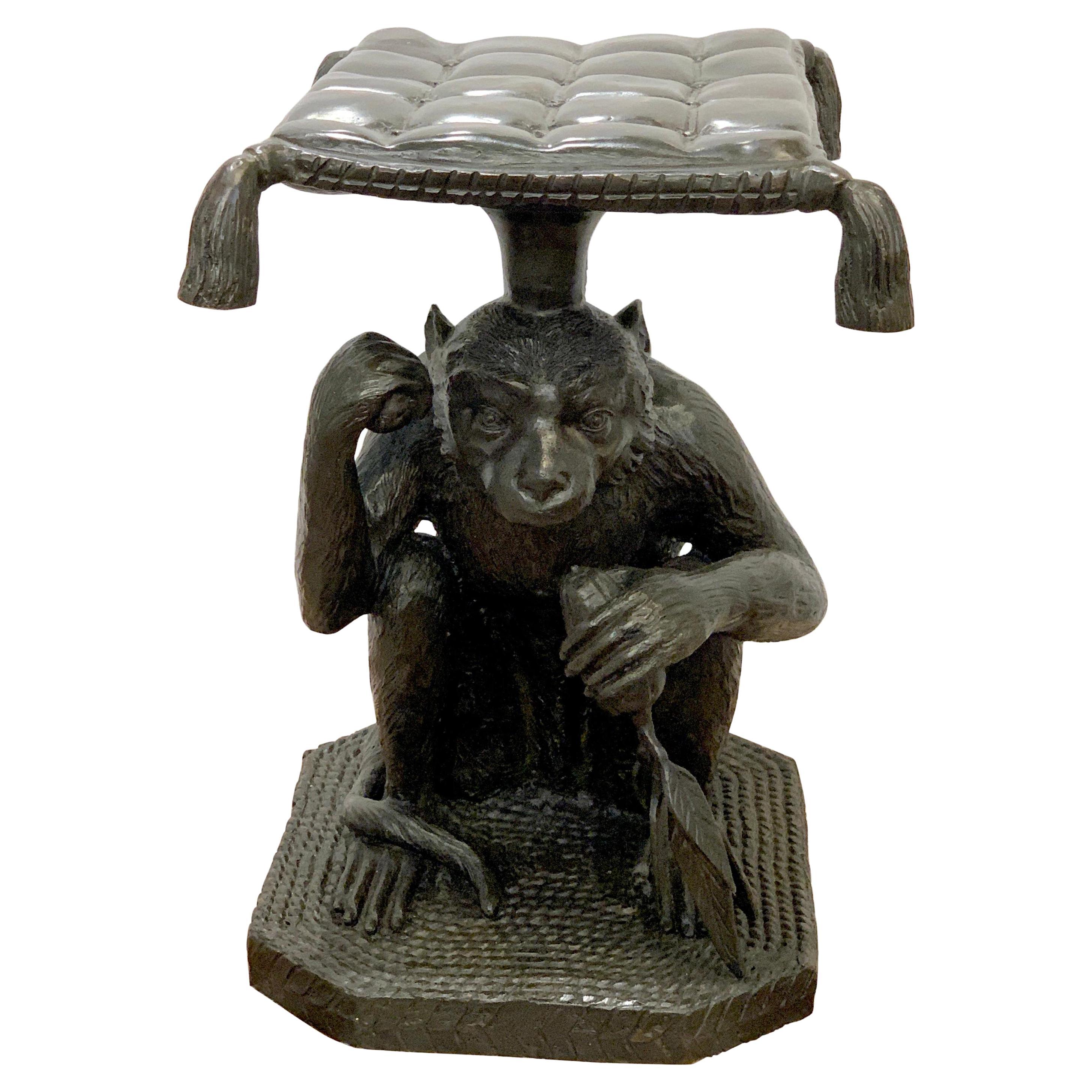 African "Monkey Tree" Bronze Sculpture For Sale at 1stDibs