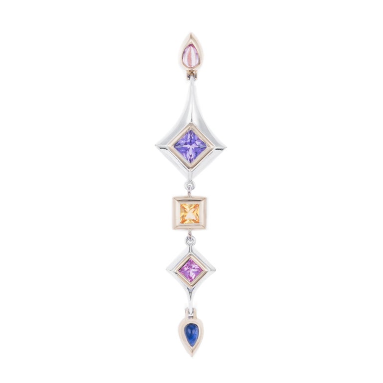 Exotic Sapphire Necklace For Sale at 1stDibs