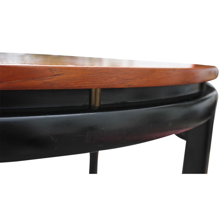 Expandable Oval Table by Michael Taylor for Baker New World Collection ...