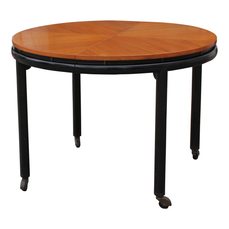 Expandable Oval Table by Michael Taylor for Baker New World Collection ...