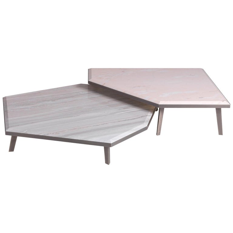 Expanding Set of 2 Side Tables For Sale at 1stDibs