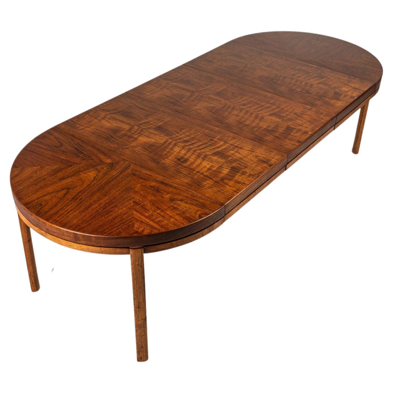 Mid-Century Modern Witco Styled Pulaski Oceanic Mirror in Walnut, USA ...