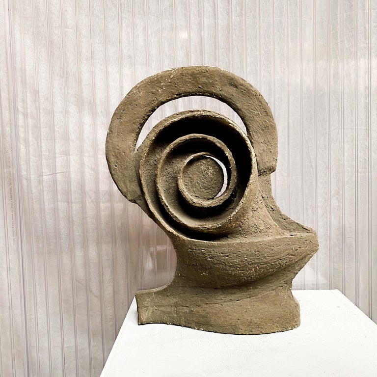 Experimental Brutalist Ceramic Sculpture in Grey Clay, 1970’s For Sale ...