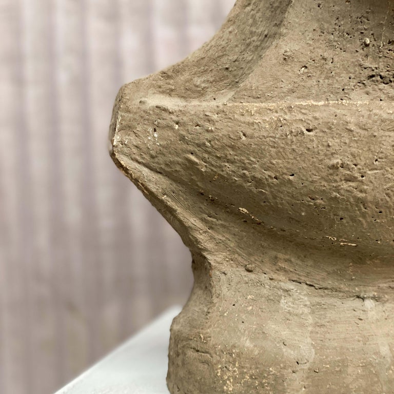 Experimental Brutalist Ceramic Sculpture in Grey Clay, 1970’s For Sale ...
