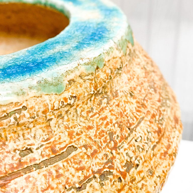 EXPERIMENTAL MODERNIST CERAMIC 3 piece sculpture, 1970S For Sale at 1stDibs