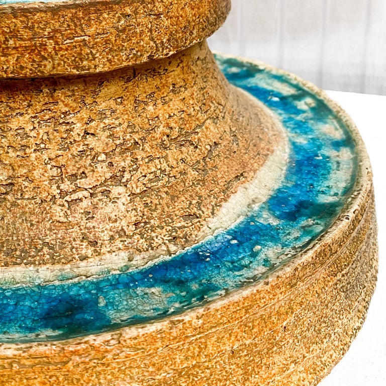 EXPERIMENTAL MODERNIST CERAMIC 3 piece sculpture, 1970S For Sale at 1stDibs