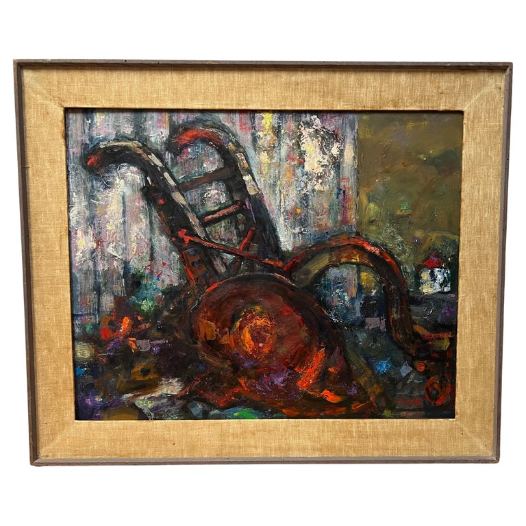 Expressionist Oil Painting by Byron Randall For Sale at 1stDibs