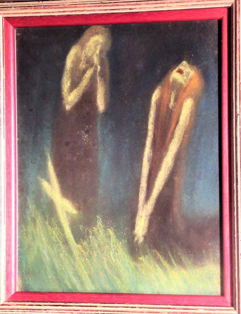 Expressionist Pastel Painting by Illya Zemsky at 1stDibs