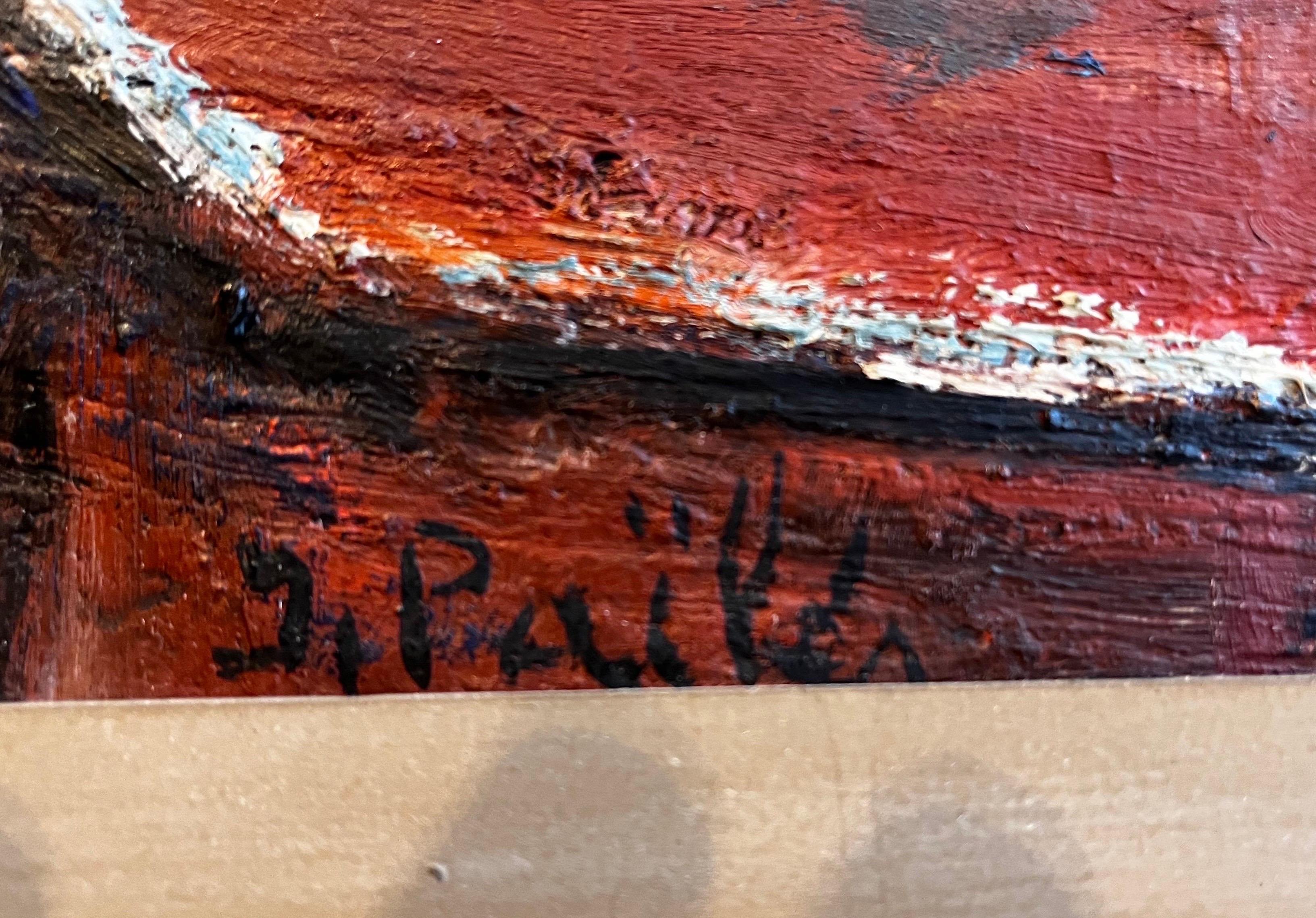 Expressionist Still Life Painting Signed at 1stDibs