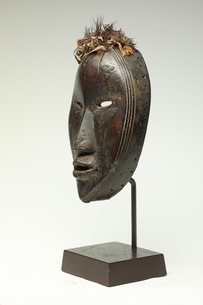 Expressive Early Classic Cubist Dan Mask Early 20th Century Liberia ...