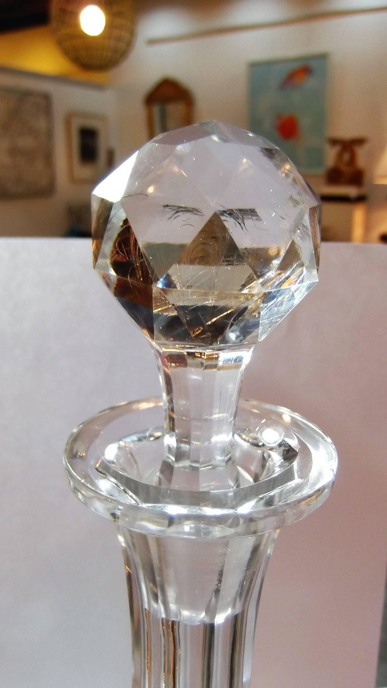 Exquisite Antique English 19th Century Wine Decanter at 1stDibs