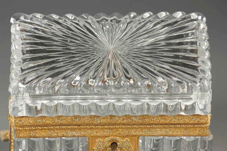 Exquisite Charles X Cut-Crystal Casket at 1stDibs | crystal coffins