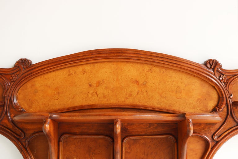 Rare Art Nouveau Wall Shelf by Eugene Gaillard France 1900 Jugendstil ...
