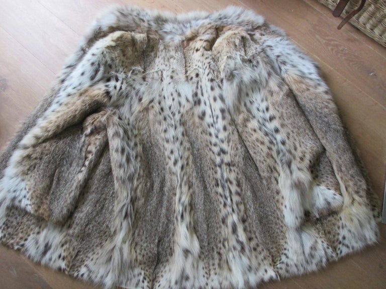 Exquisite Lynx Fur Coat For Sale at 1stDibs