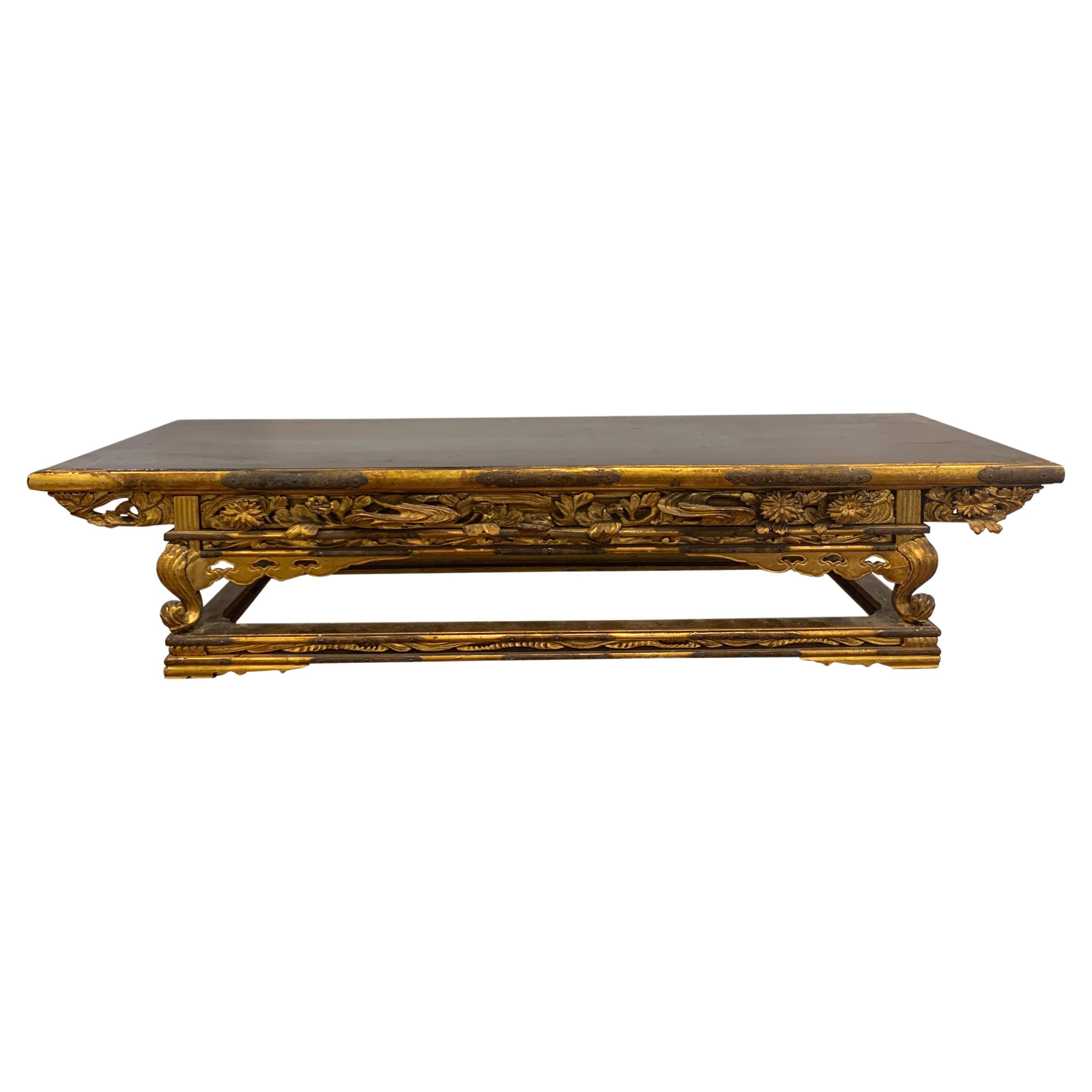 Japanese Lacquer Altar Stand at 1stDibs