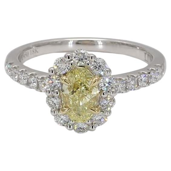 KAHN GIA Certified 1.25 Carat Light Brown Diamond Ring For Sale at ...