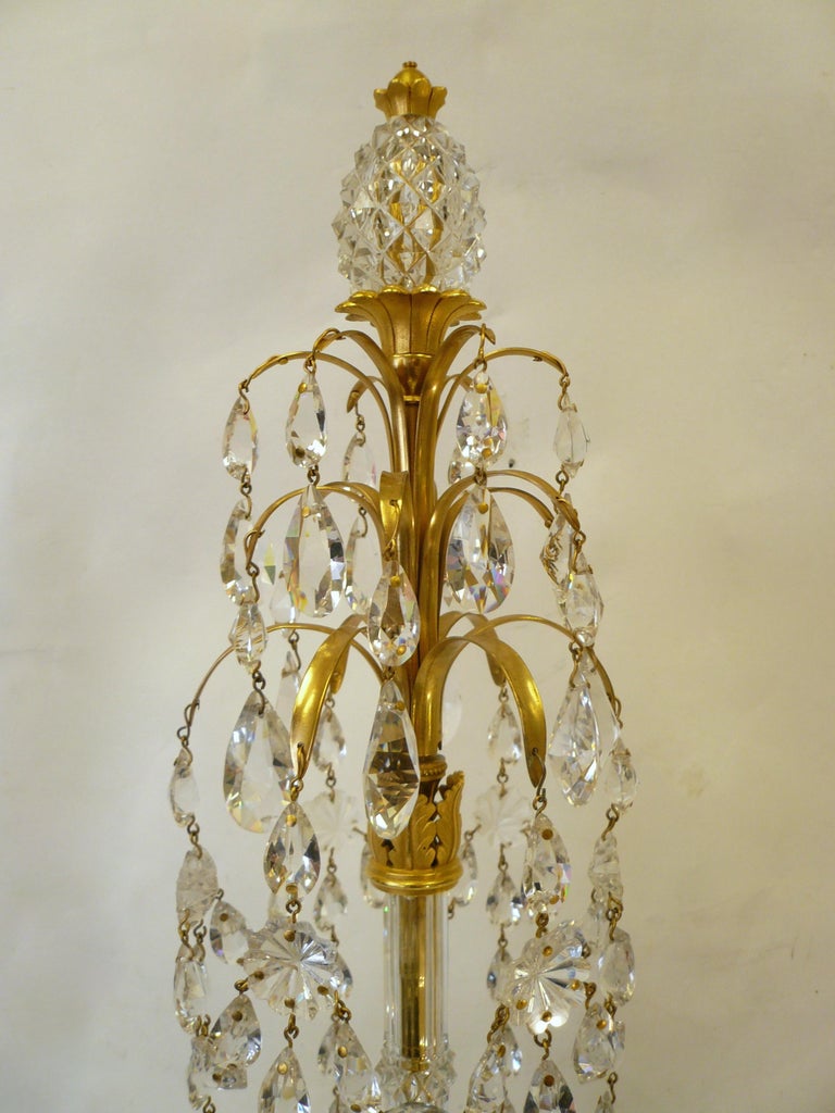 Exquisite Pair of Georgian Sconces in the Adam Style, Attributed to Wm ...