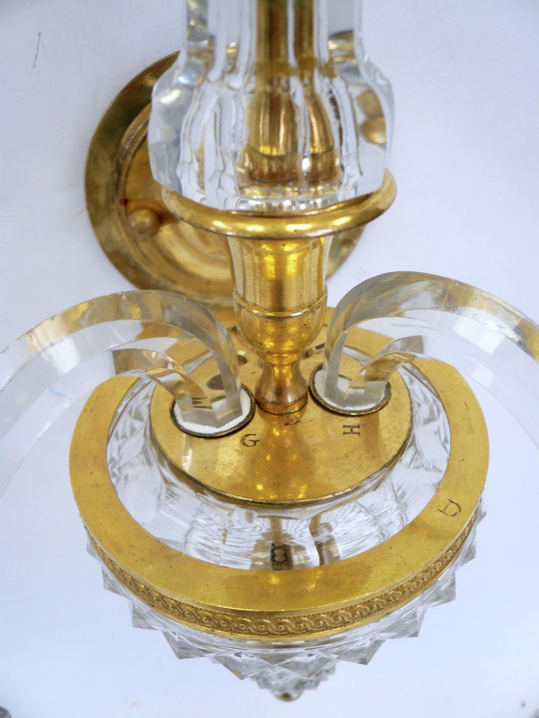 Exquisite Pair of Georgian Sconces in the Adam Style, Attributed to Wm ...