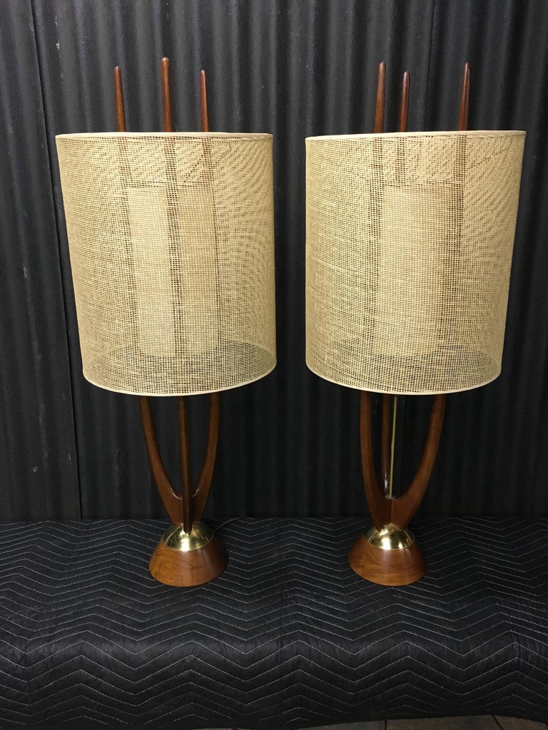 Exquisite Pair of Lamps by Modeline at 1stDibs