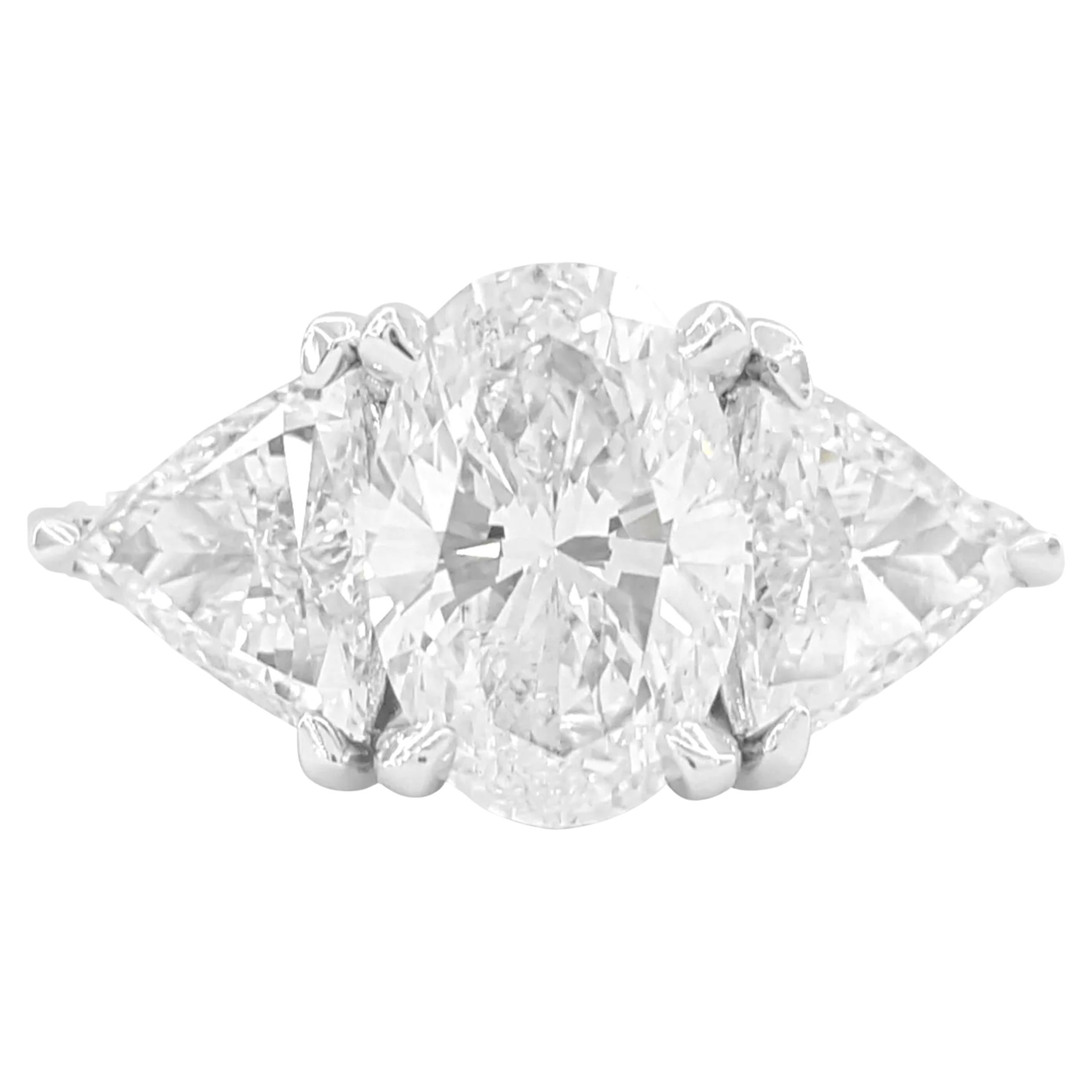 Used Oval Diamond Engagement Ring - 4,966 For Sale on 1stDibs | 2ct ...