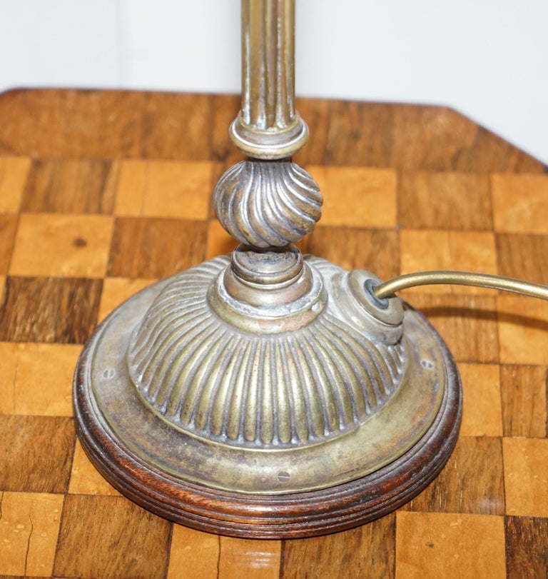 Exquisite Vintage Bronzed Fully Retored Table Candle Lamp New Fitting ...