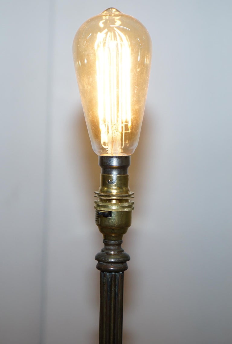 Exquisite Vintage Bronzed Fully Retored Table Candle Lamp New Fitting ...