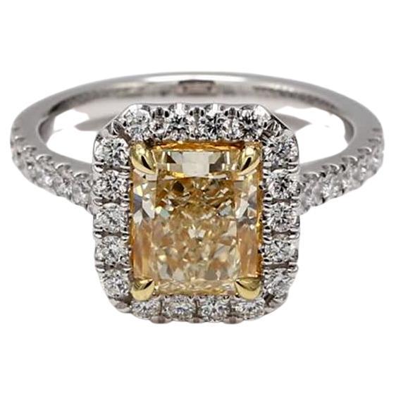 Sabre Fine Triple Ring, 18 Carat White Gold and 2.96 Carat Diamond For ...