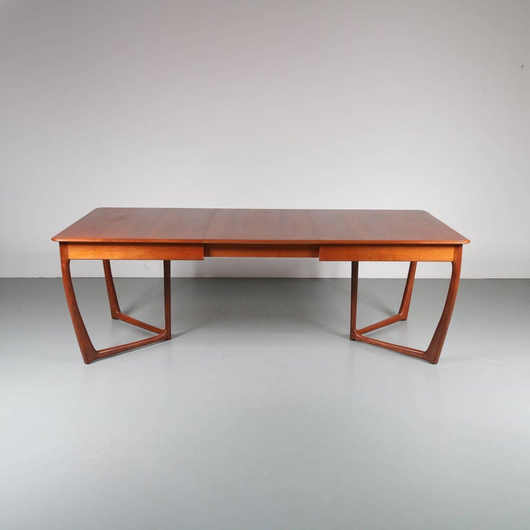 Extendable Dining Table by Beithcraft in Scotland, 1950s at 1stDibs