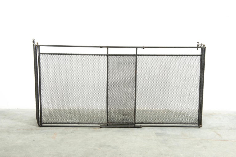 Extendable Firescreen / Fireplace Screen For Sale at 1stDibs
