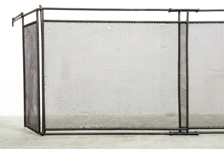 Extendable Firescreen / Fireplace Screen For Sale at 1stDibs