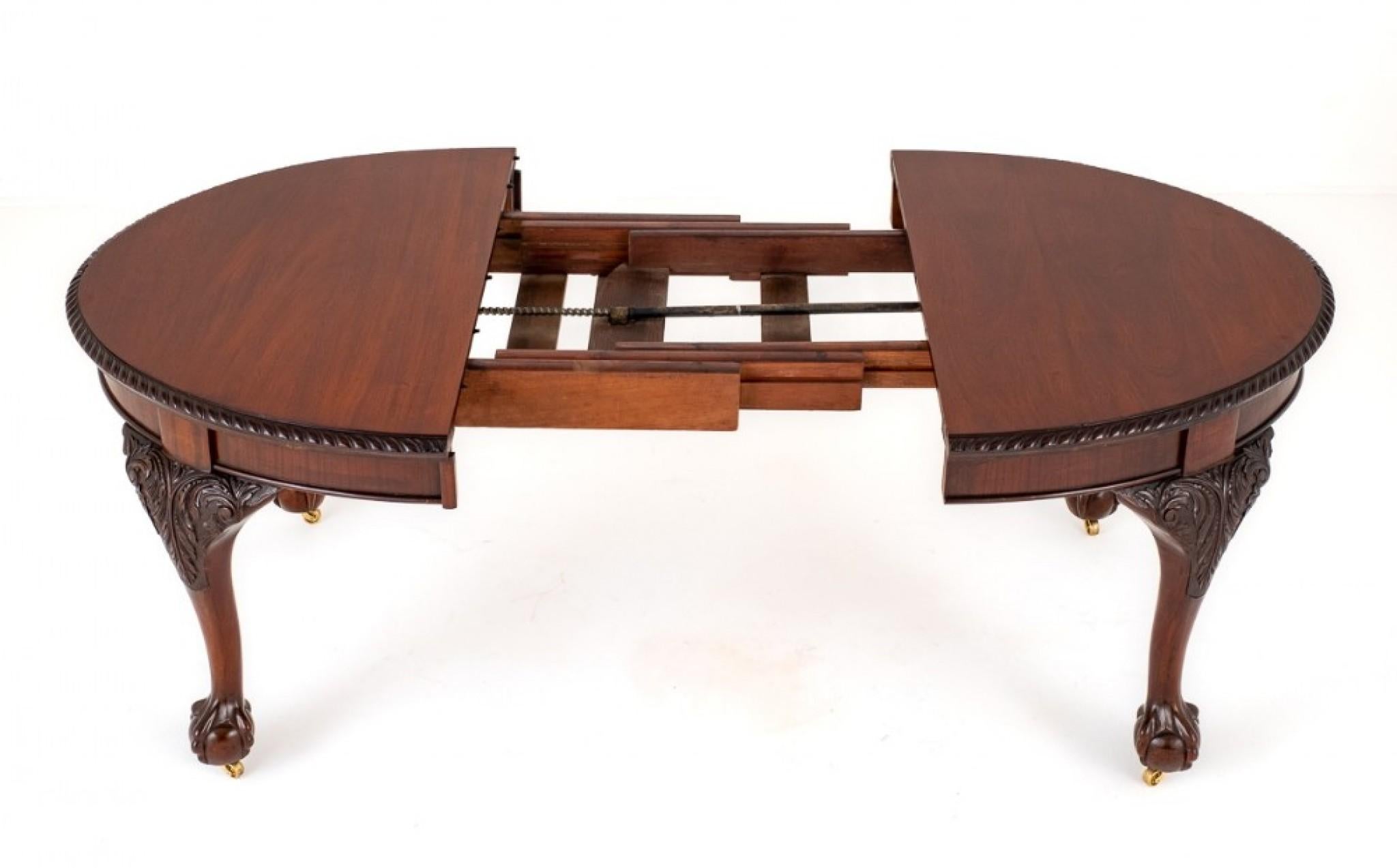Extending Victorian Dining Table Mahogany, 1890 For Sale at 1stDibs