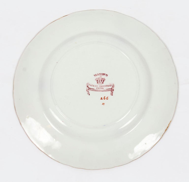 Extensive Mason's Patent Ironstone 101 Piece China Dinner Service 19th ...